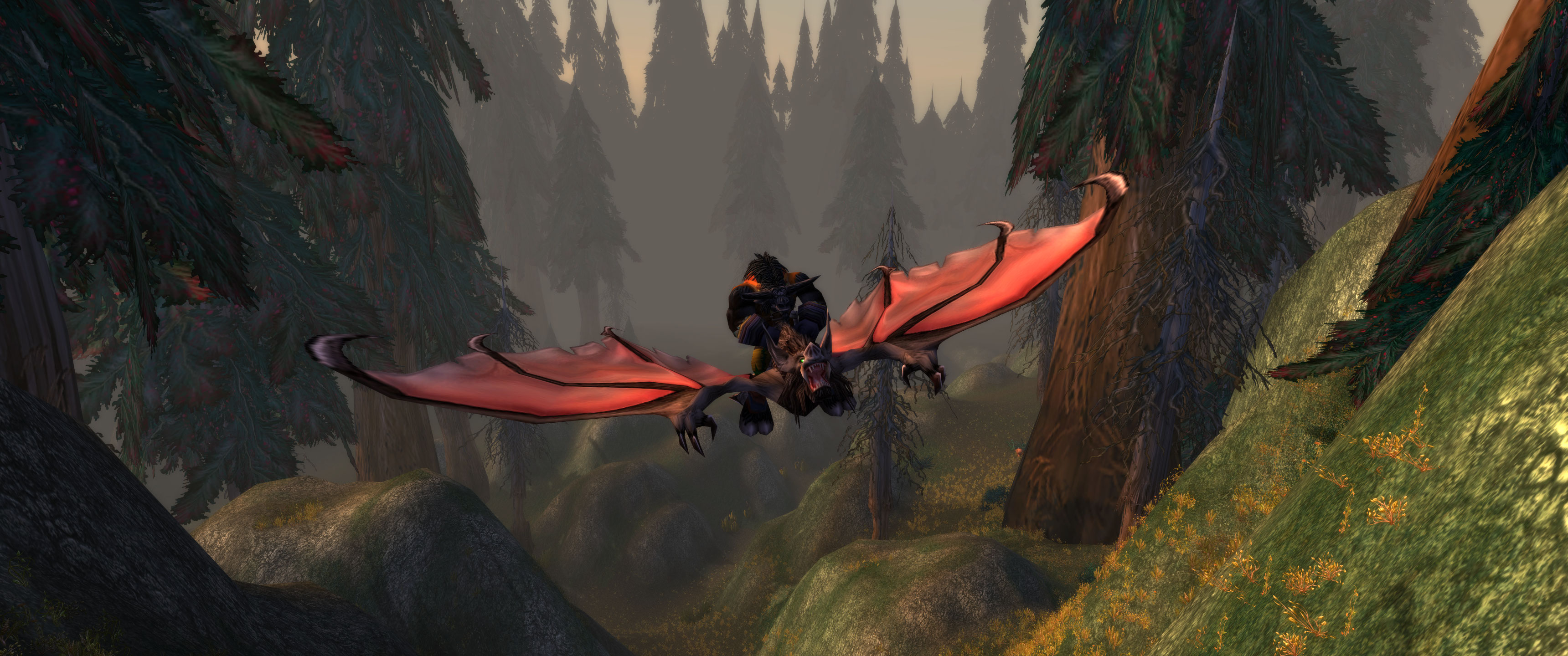 silverpine forest flight path