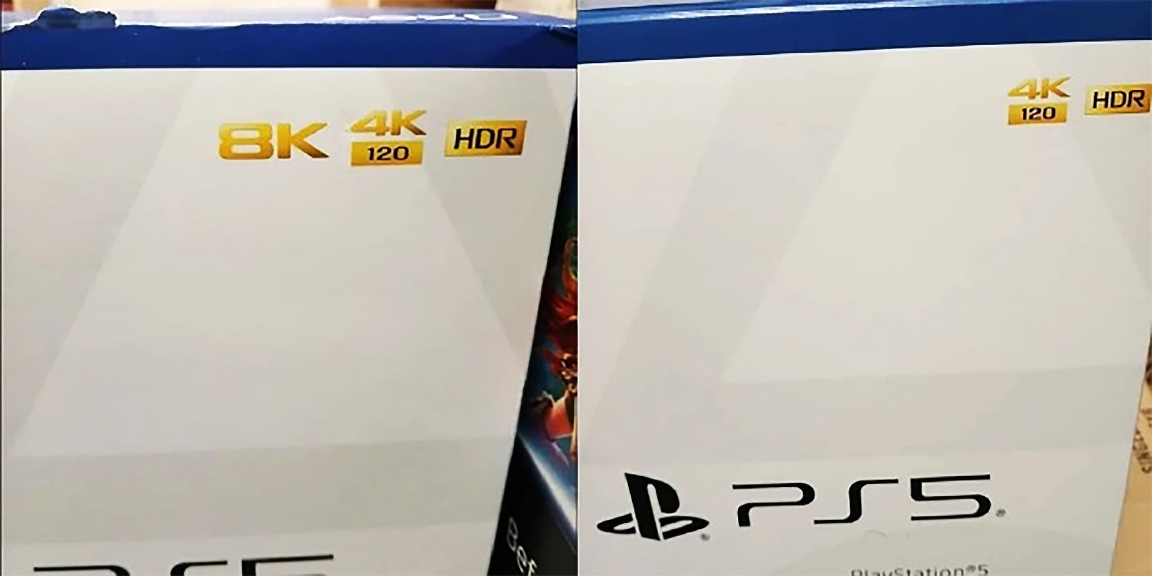PS5 ohne 8K Sony entfernt Logo von Verpackung Digitec