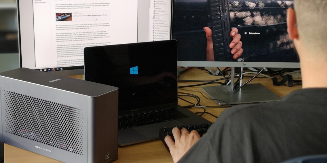Now it's Windows' turn: Will the MacBook with eGPU become a gaming ...