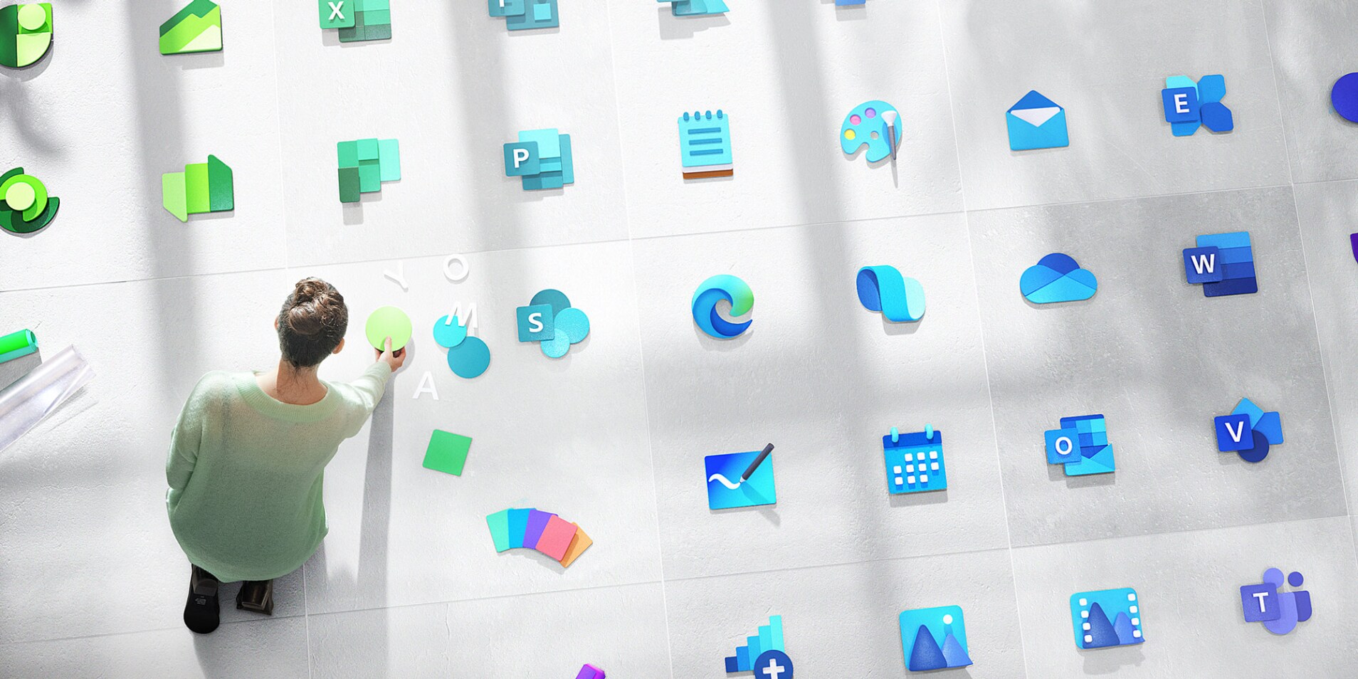Microsoft's new clothes: a new Windows logo and 100 revised icons - digitec