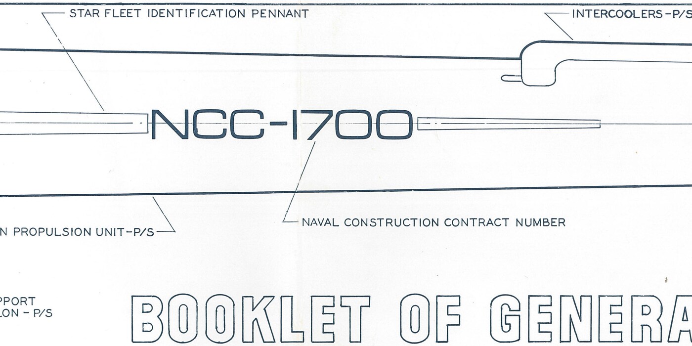 NCC-1701: the Enterprise serial number finally decoded - digitec