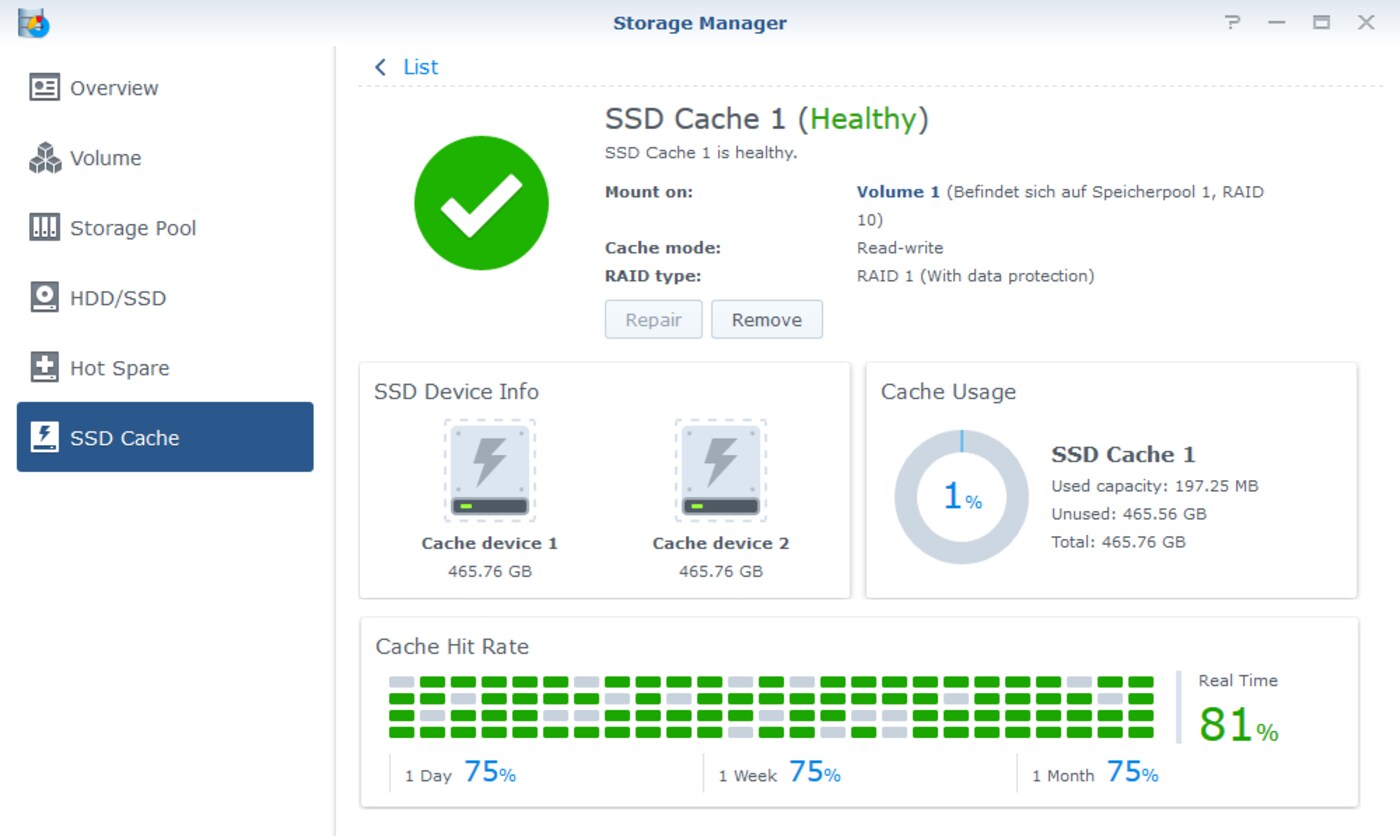 The SSD cache test: how much faster will my Synology become thanks to ...