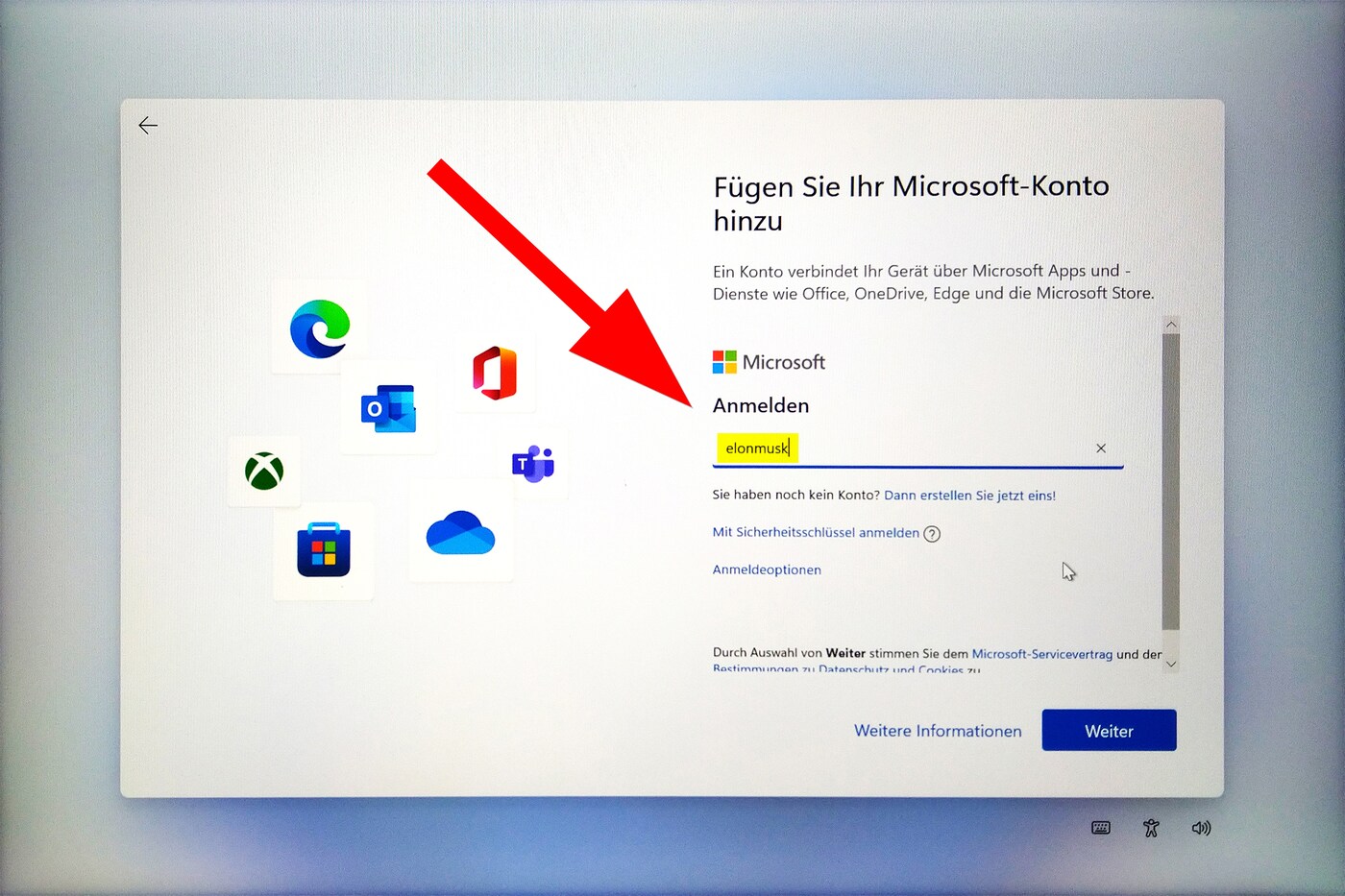 Windows-11-Online-Konto-Zwang: Elon Musk hilft bei der Ersteinrichtung ...