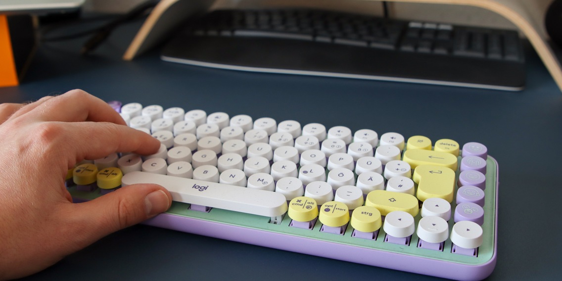 Logitech Pop Keys im Test: Die mechanische Instagram-Tastatur - Digitec