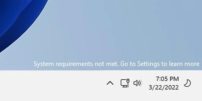 Microsoft watermarks Windows 11 on unsupported hardware - Digitec
