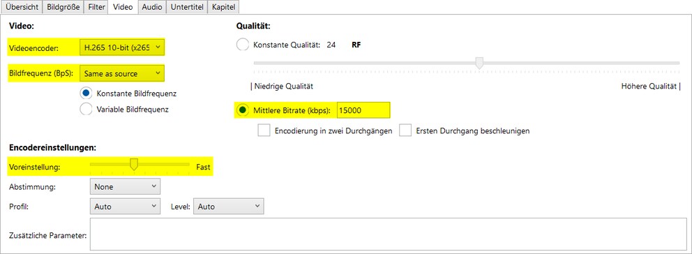 HDR video conversion with HandBrake: How it works with CPU or GPU - digitec