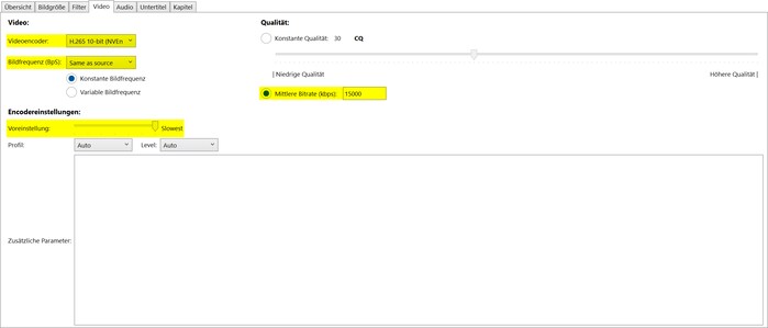 HDR video conversion with HandBrake: How it works with CPU or GPU - digitec