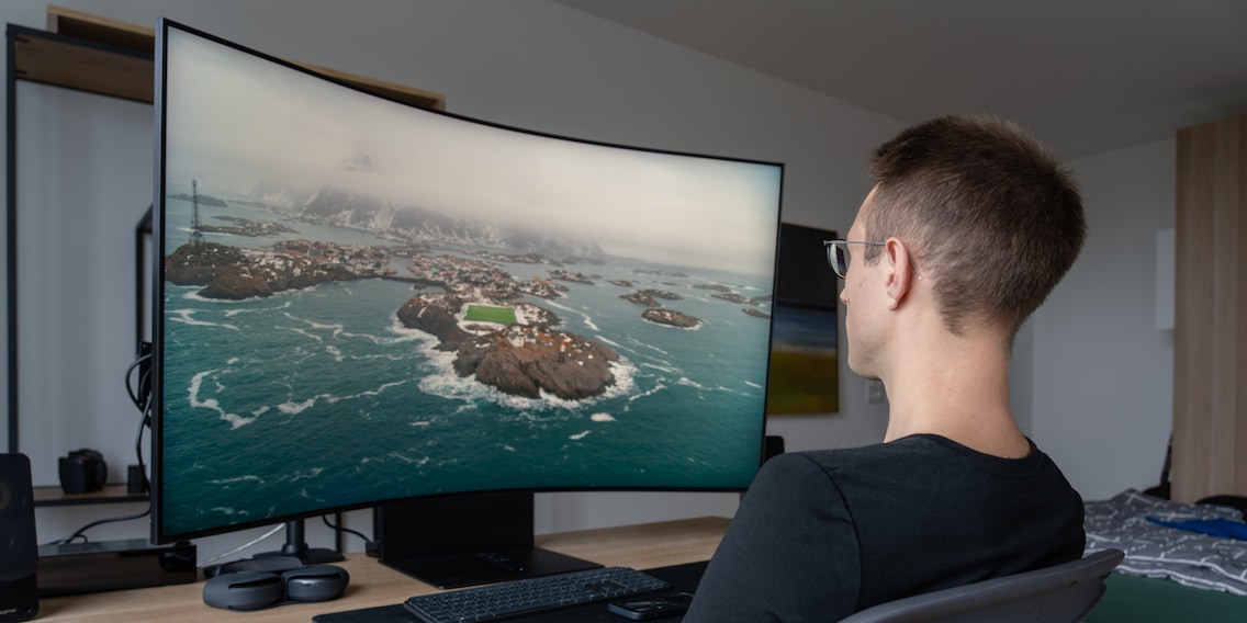 Zu viel für mich: Samsungs Monster-Monitor Odyssey Ark im Test - Digitec