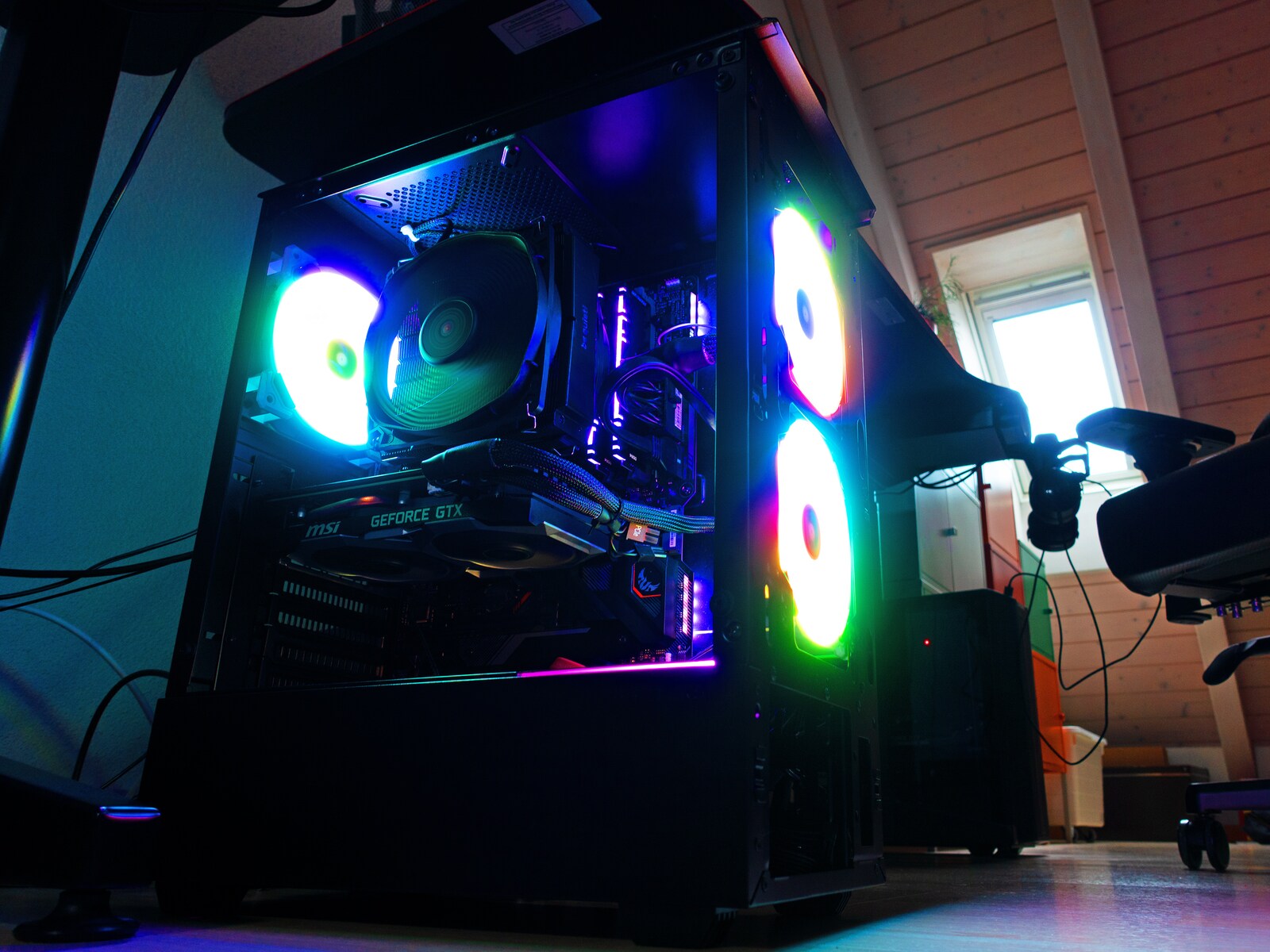 How to run a Corsair RGB LED fan directly from an ARGB header - digitec