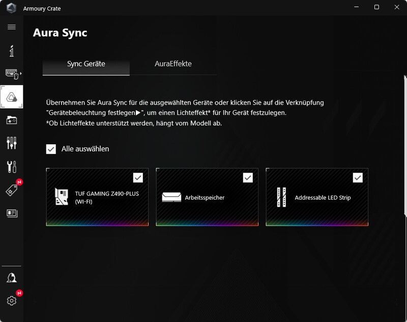 How to run a Corsair RGB LED fan directly from an ARGB header - digitec