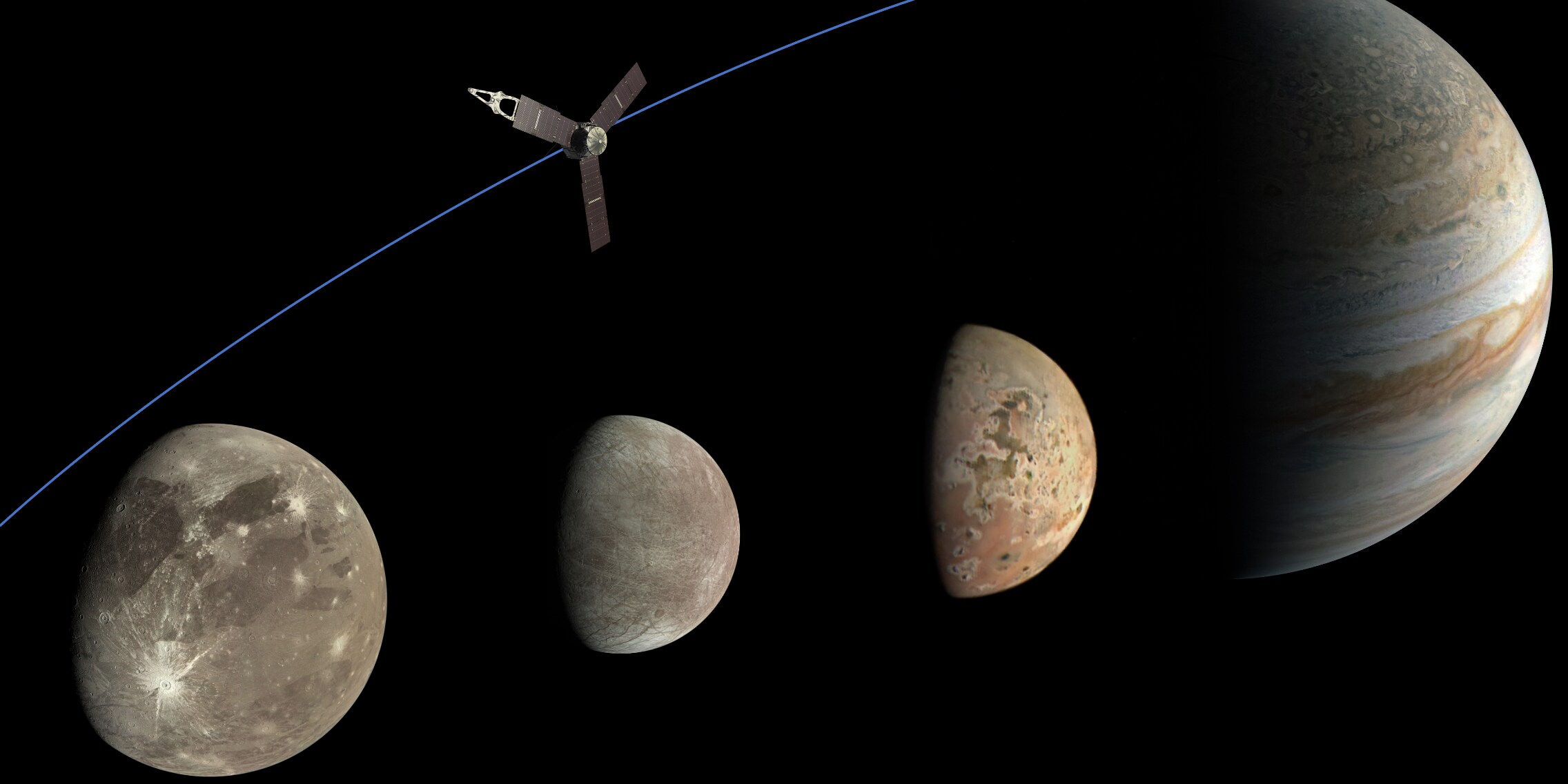 Raumsonde Juno: Jupitermond Io in Aktion - digitec