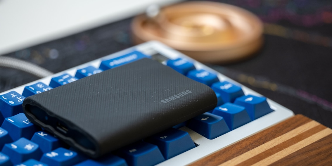 Samsung T9 portable SSD: large, heavy – and fast - Digitec Samsung T9 portable SSD: large, heavy – and fast - Digitec