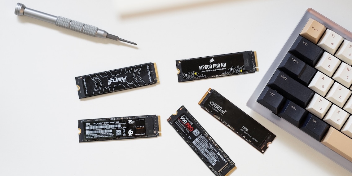 Five PCIe 4.0 SSDs – which one’s the best? - Digitec
