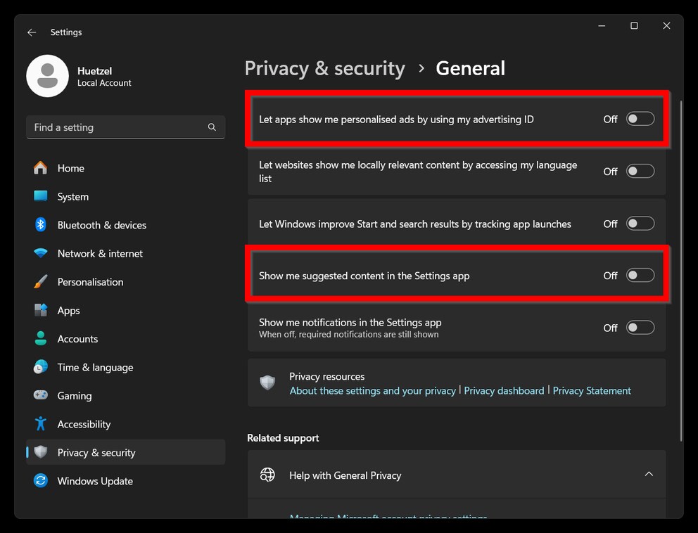 How to disable ads in Windows - digitec