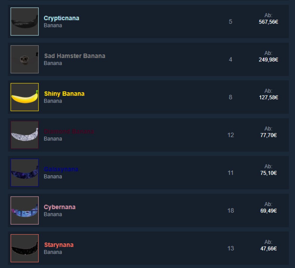 Why is Banana on Steam so popular? - digitec