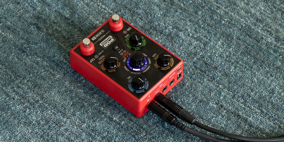 Amp Simulator Line 6 Pod Express test - Digitec