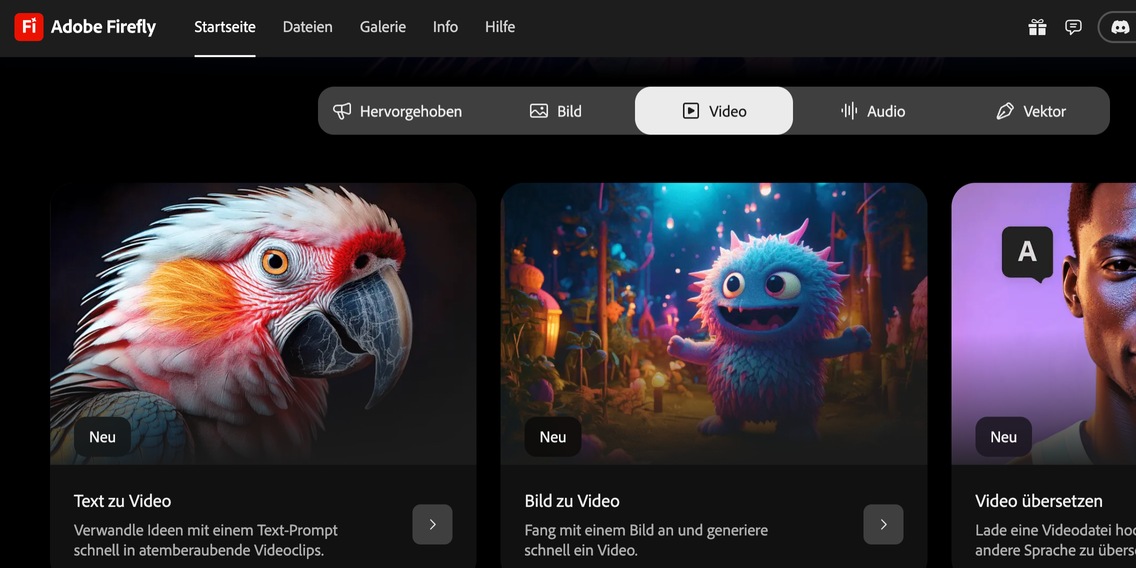 "Adobe Firefly" : L'application web génère désormais des vidéos d'IA ...