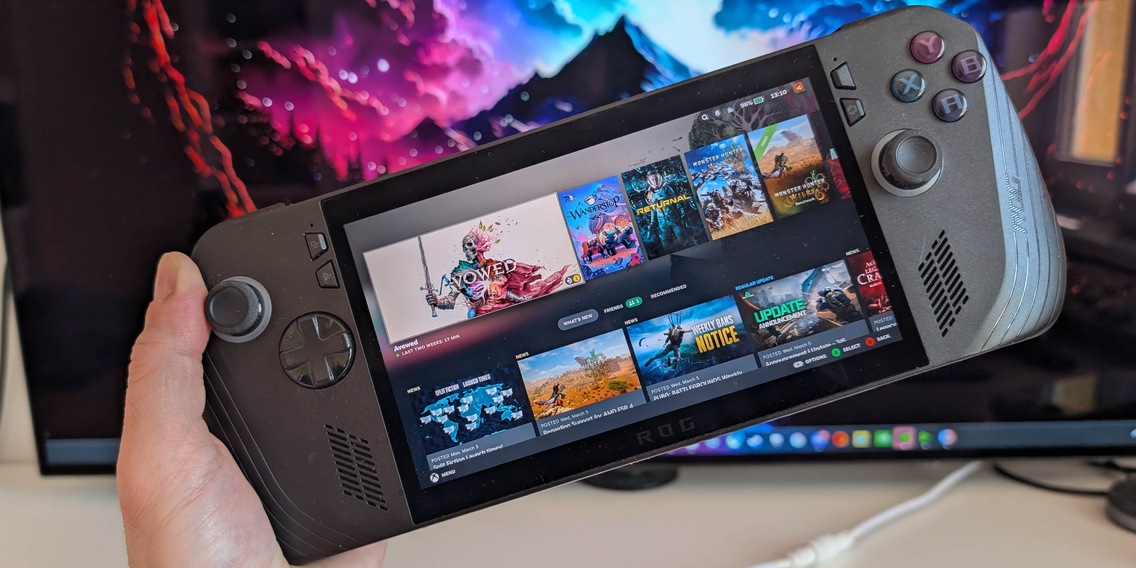 SteamOS makes the ROG Ally X faster and better - Digitec