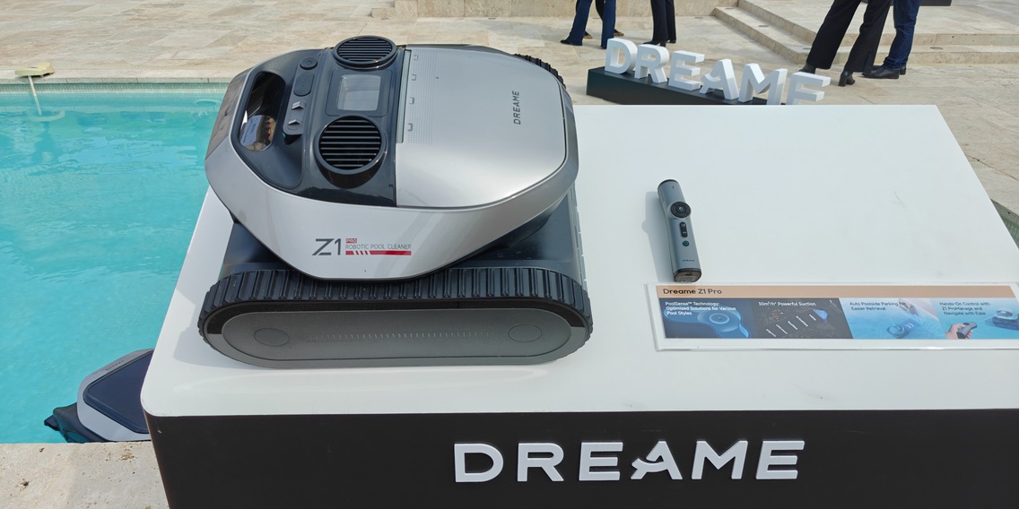 You control the Dreame Z1 Pro pool robot by remote control - Digitec