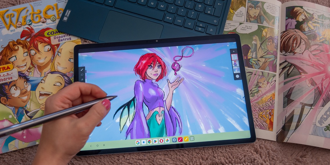 Vibrating stylus: highlight of the Lenovo Yoga Tab Plus - Digitec