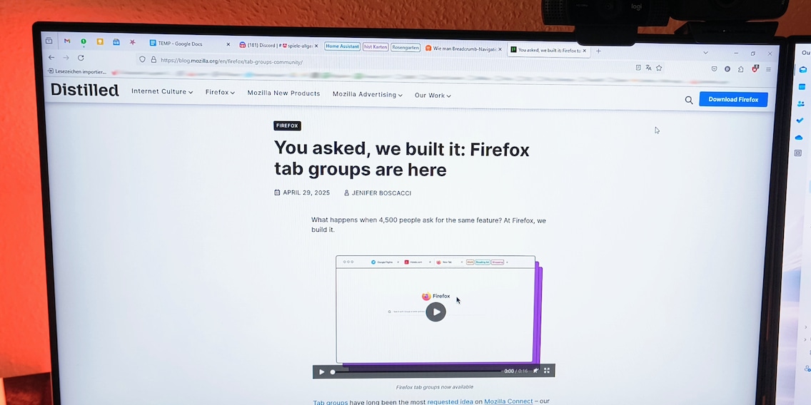 Tabgruppen: Andere Browser haben sie seit Jahren, jetzt auch Firefox ...