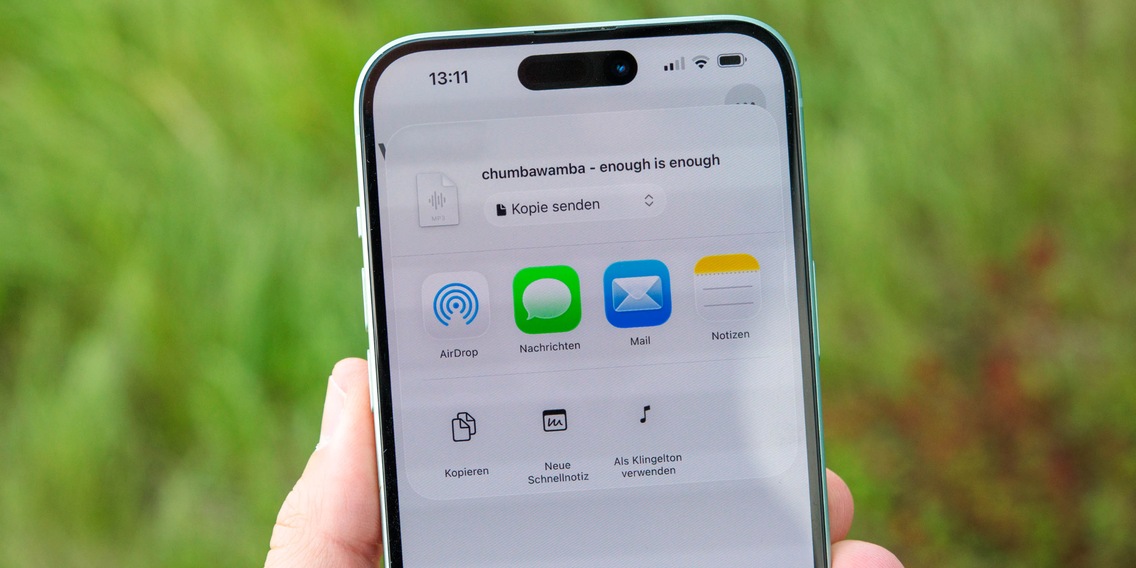 iOS 26 : comment utiliser vos fichiers audio comme sonneries - Digitec