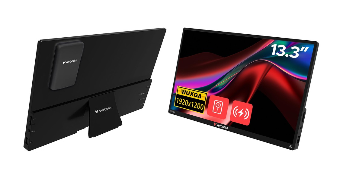 Just in: 2 portable touchscreen displays from Verbatim - Digitec