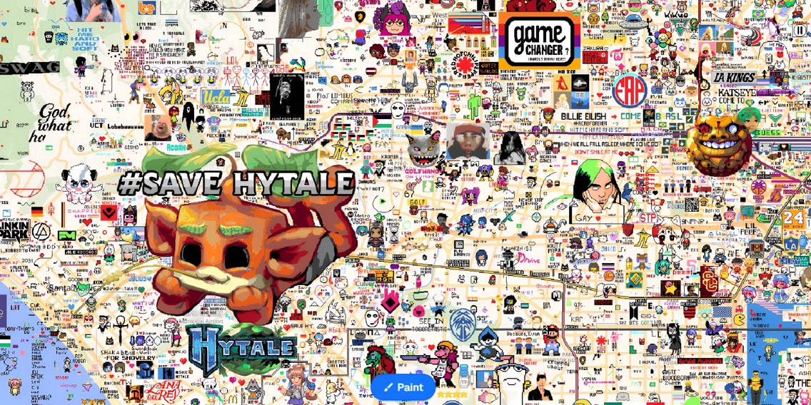 Neuer Internettrend: Wplace macht die Welt zur Leinwand für alle - Digitec