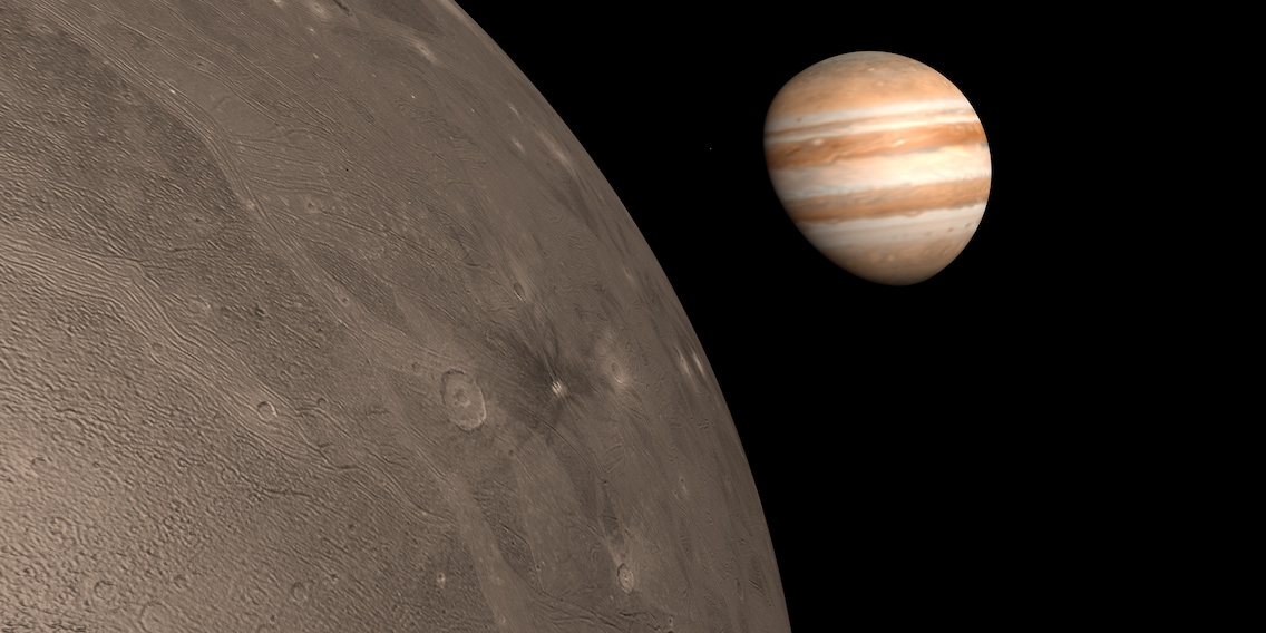 Jupiter's moon Ganymede could detect dark matter - Digitec