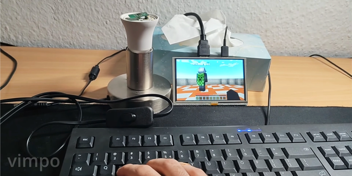 "Minecraft" runs on a cheap light bulb from AliExpress - Digitec