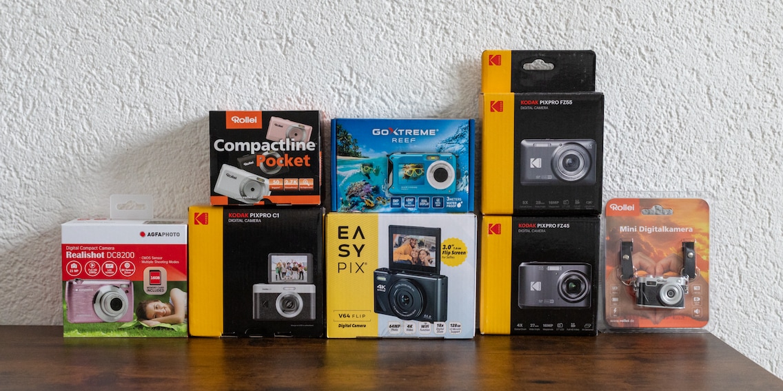 Cheap cameras as gifts: eight devices tested - Digitec