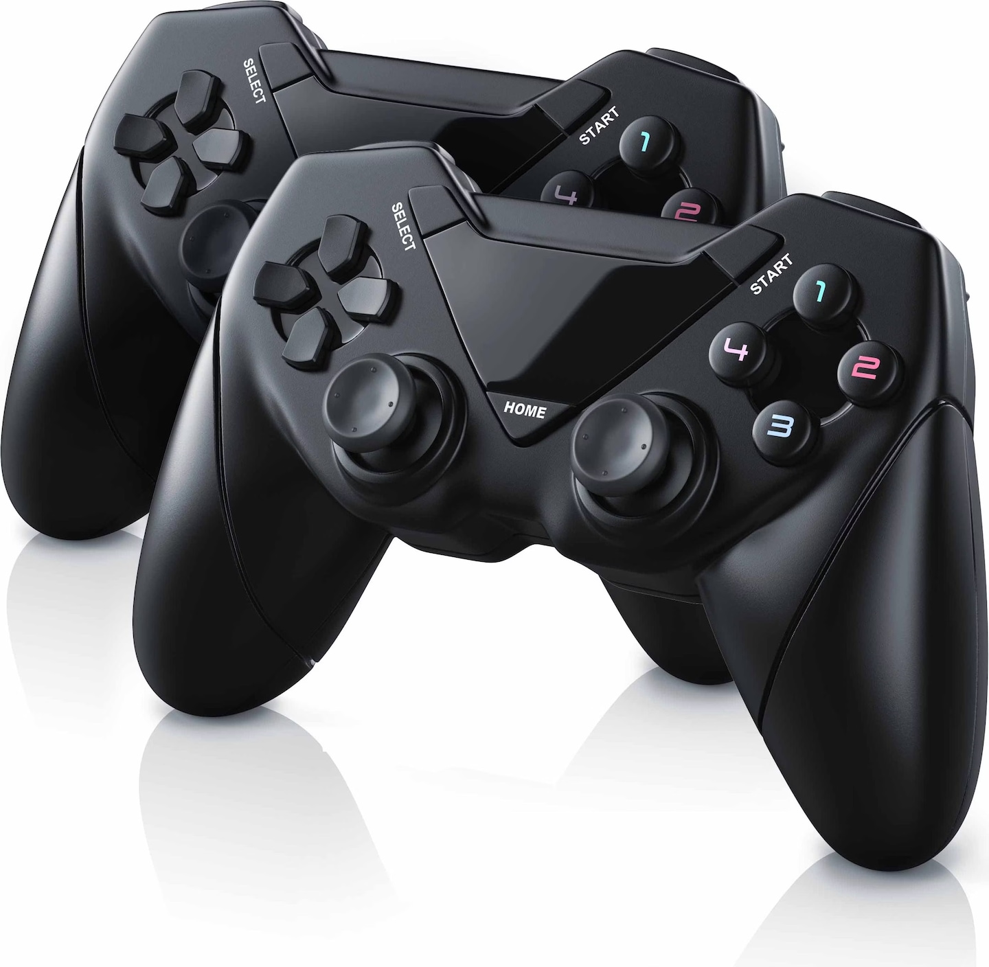 CSL 2x Gamepad Set, Wireless Controller for Android / PC / PS3 ...