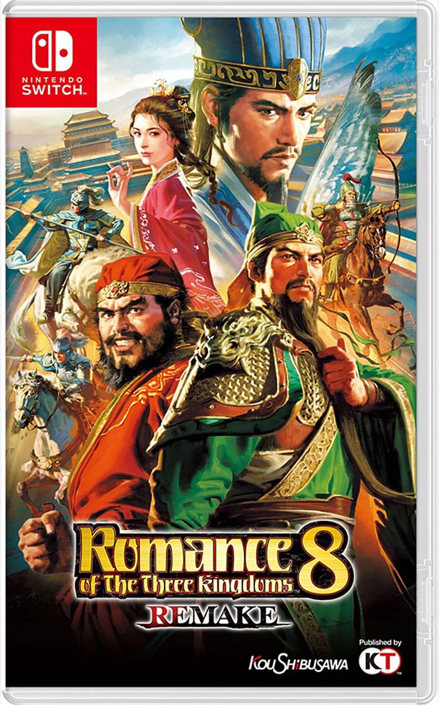 Koei Tecmo Romance of the 3 Kingdom 8 Remake SWITCH ASIA (Switch ...