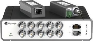 Phybridge NVT Switch CLEER PoE over Coax 10 Port Switch (10 Ports ...