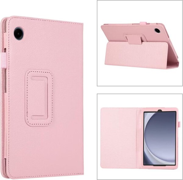 Cover-Discount Galaxy Tab A9 - Bi-fold stand case pink (Galaxy Tab A9 ...