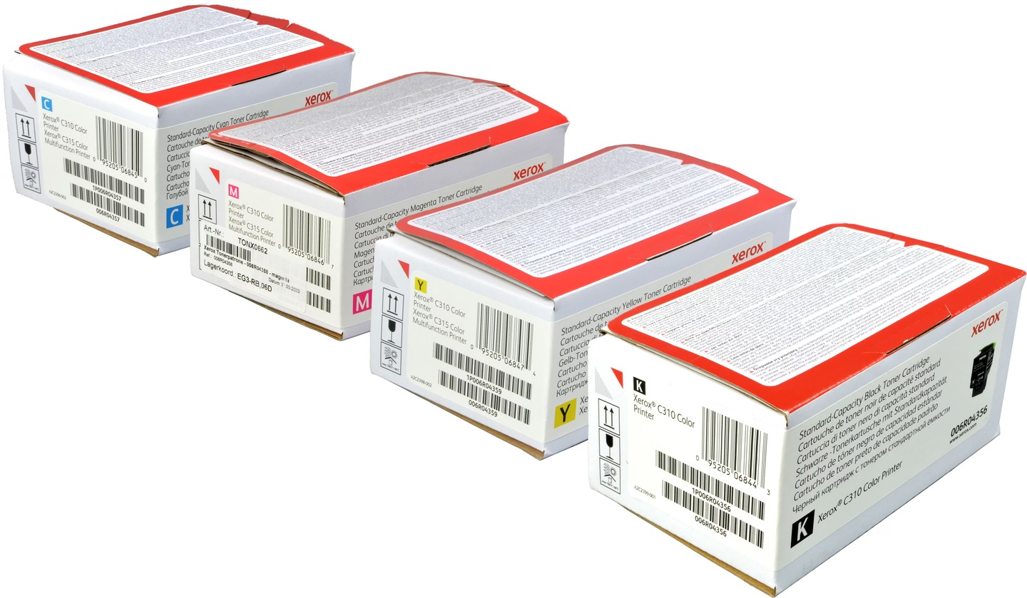 Xerox 4 Xerox Toner C310 Serie Multipack K C M Y 4-farbig (M, Y, BK, C ...