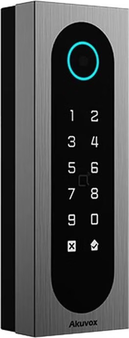 Akuvox Lecteur de contrôle d'accès IP compatible QR Code, PIN,BLE, RFID ...