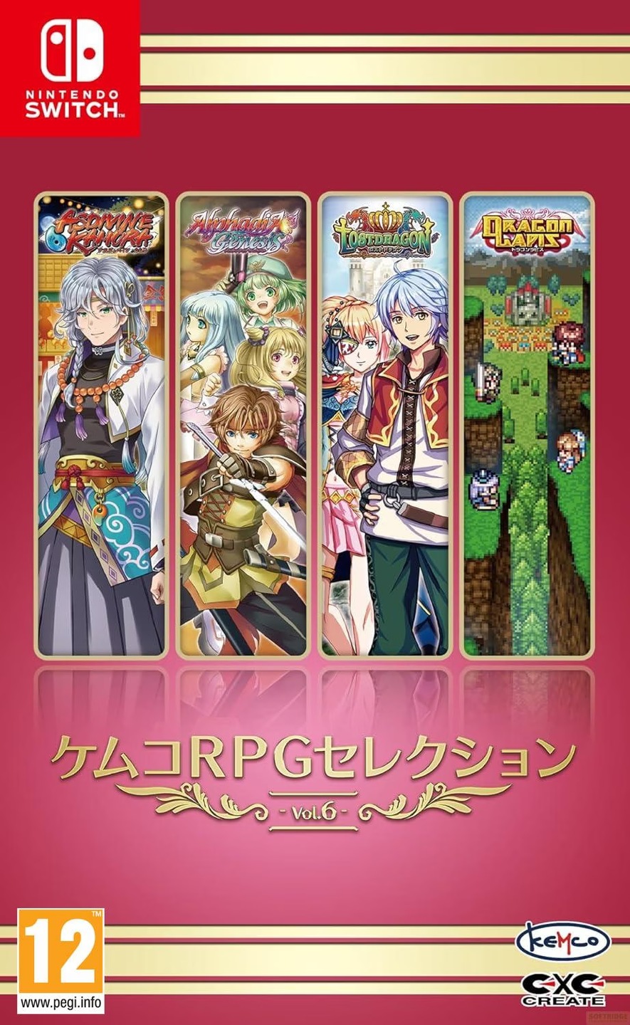 Kemco RPG Selection Vol. 6 -JP- (Switch Lite, Switch OLED, Switch) - Digitec
