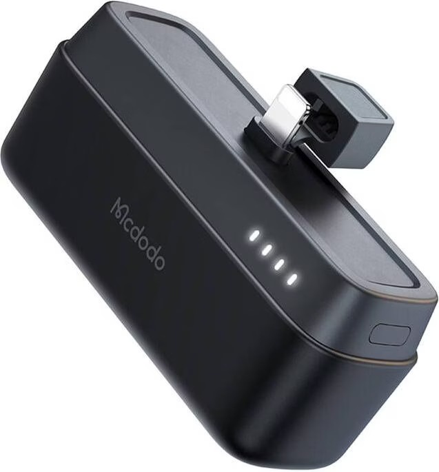 Mcdodo Power Bank MC-6281 20W, 5000mAh with Lightning connector (black ...