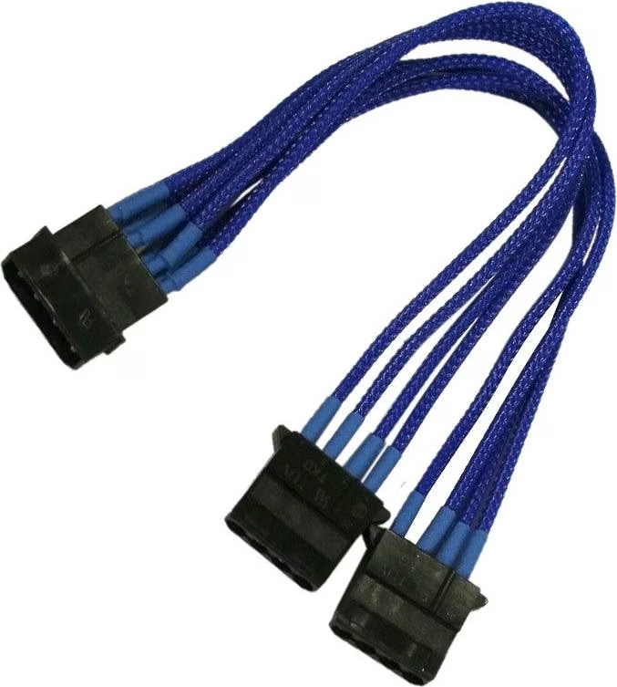 Nanoxia 4-Pin Molex Y-Kabel (0.20 m) - kaufen bei Digitec