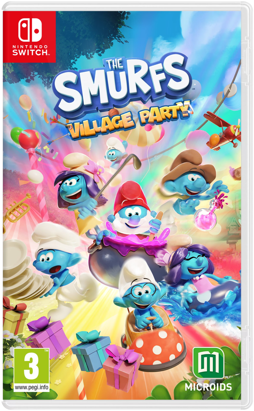 Microids The Smurfs: Village Party (Switch, Switch Lite, Switch OLED ...