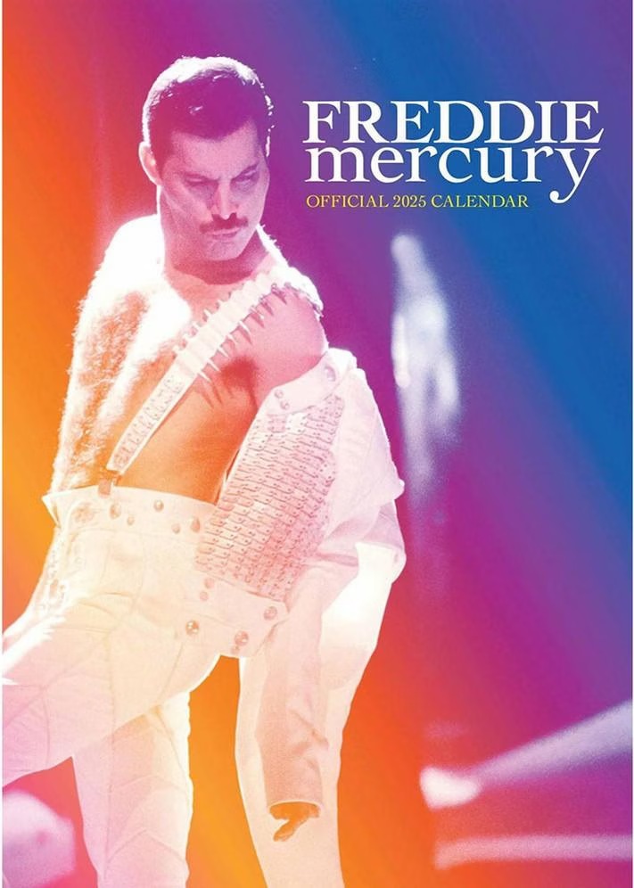 Freddie Mercury Wandkalender 2025 A3 (A3, Deutsch) - Digitec