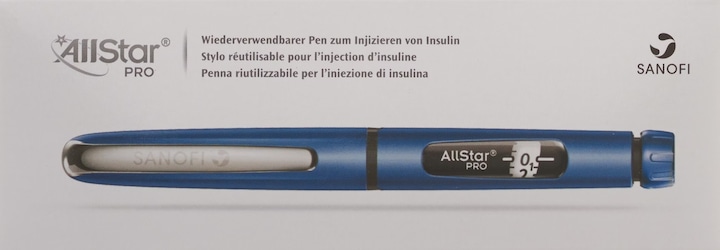 All Stars Stylo à insuline Pro Lantus/Apidra/Insuman (Seringue d ...