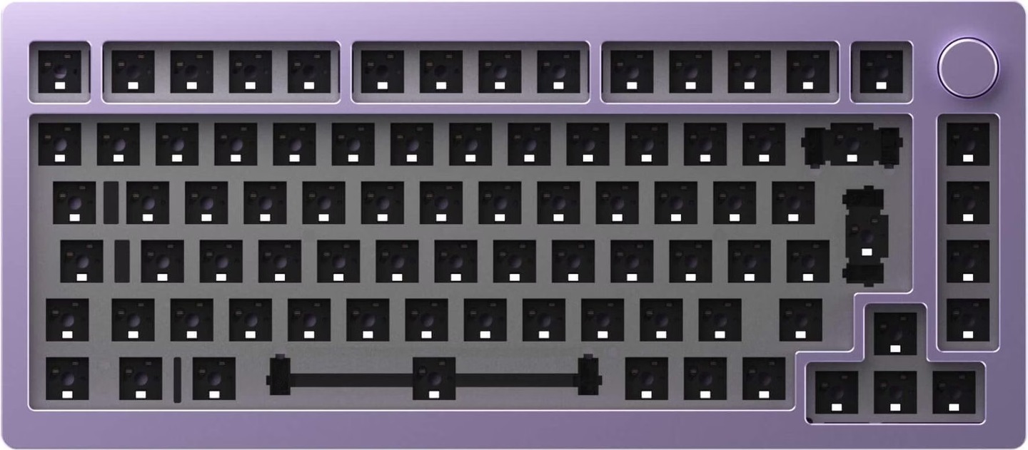 Akko Monsgeek M1 Barebone, ISO-Layout - Lila (DE, Filaire) - Digitec