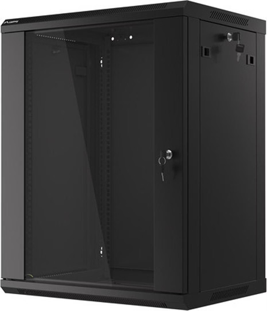 Lanberg Wand- Rack 19 " 15U 600X450mm Schwarz (15 HE, 19 Zoll Rack ...