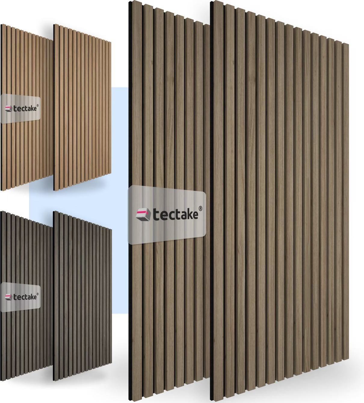 tectake 2er Set Akustikpaneele Sonic Wall (2 Stk.) - Digitec