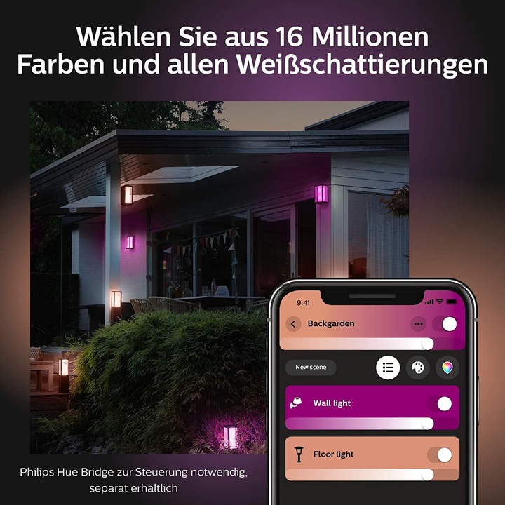 Philips Hue Impress Basis (1200 lm, IP44) - kaufen bei Digitec