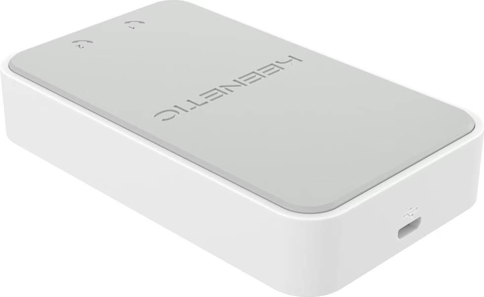 Keenetic Linear Zwei-Port-USB-Adapter für Analogtelefone (USB, RJ11 (2x ...