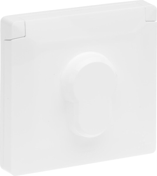 Legrand SEANO single damp-proof cover IP44 for key-operated switch with ...