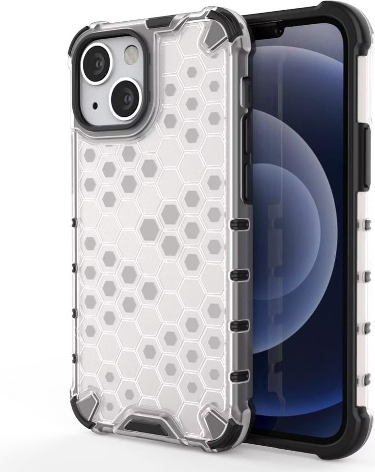 Hurtel Honeycomb Case armor cover with TPU Bumper for iPhone 13 mini ...